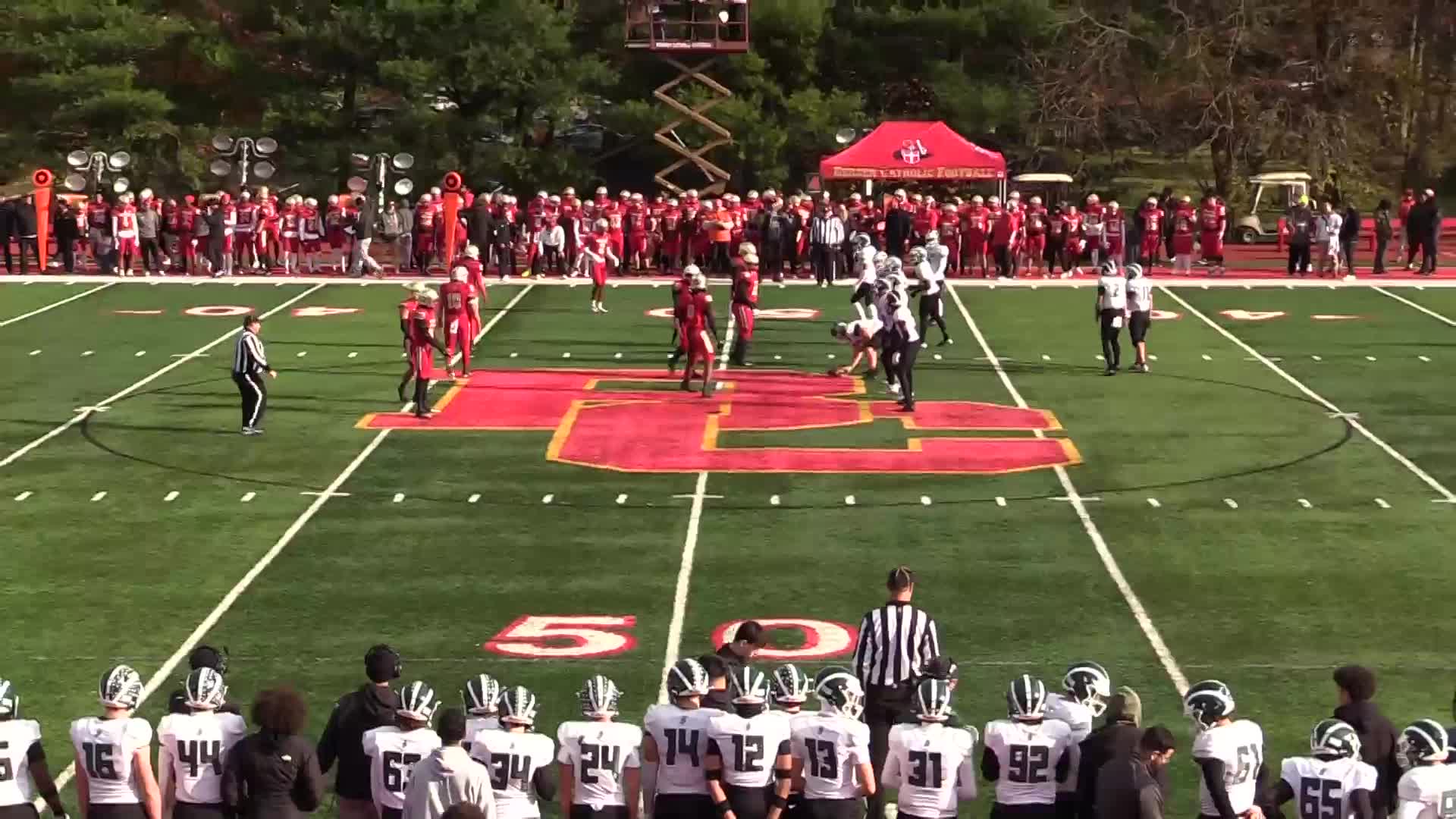 Playoff Highlights vs Bergan Catholic - Justin Scaramuzzo highlights - Hudl