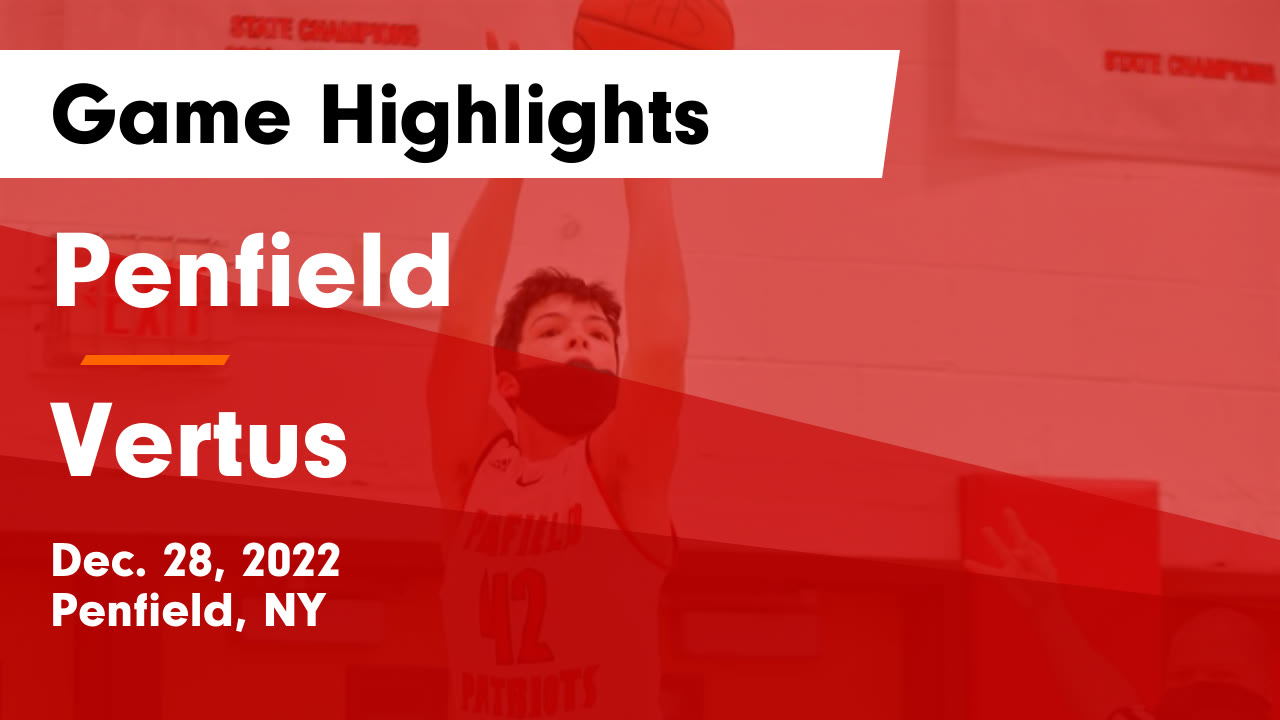 Penfield vs Vertus Game Highlights - Dec. 28, 2022 - Penfield ...