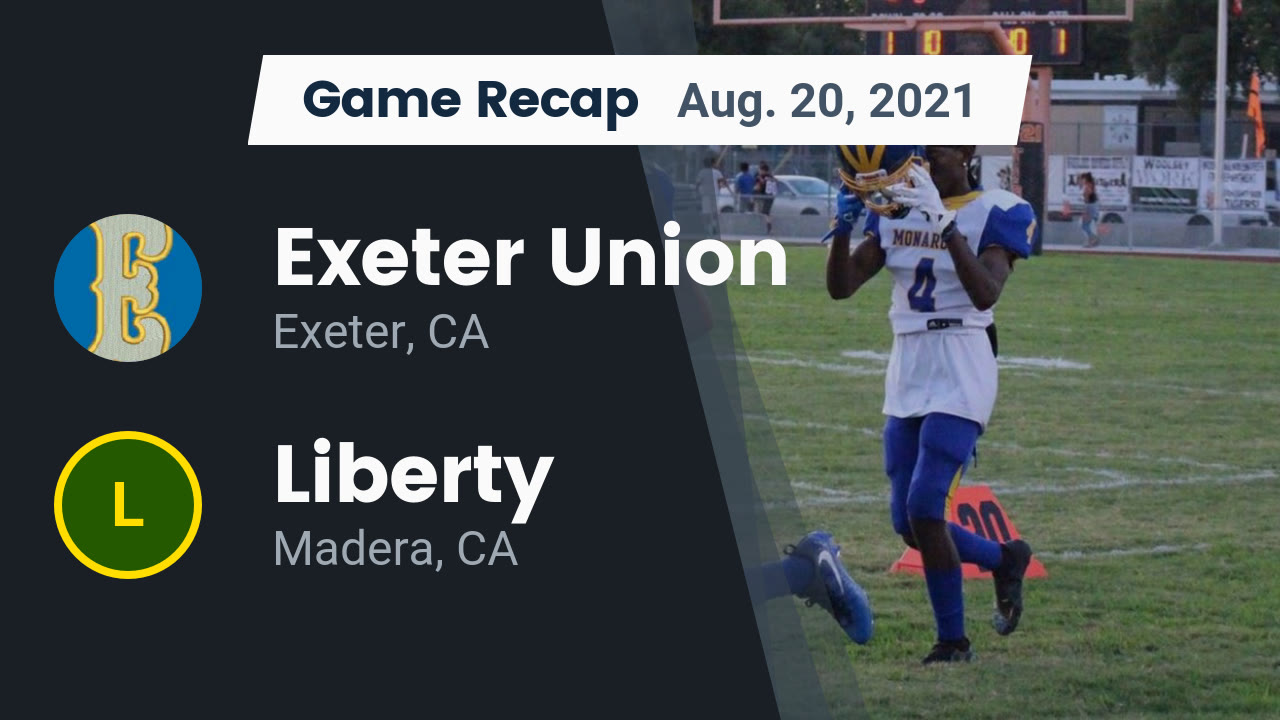 Recap: Exeter Union vs. Liberty 2021 - Exeter Union High highlights - Hudl