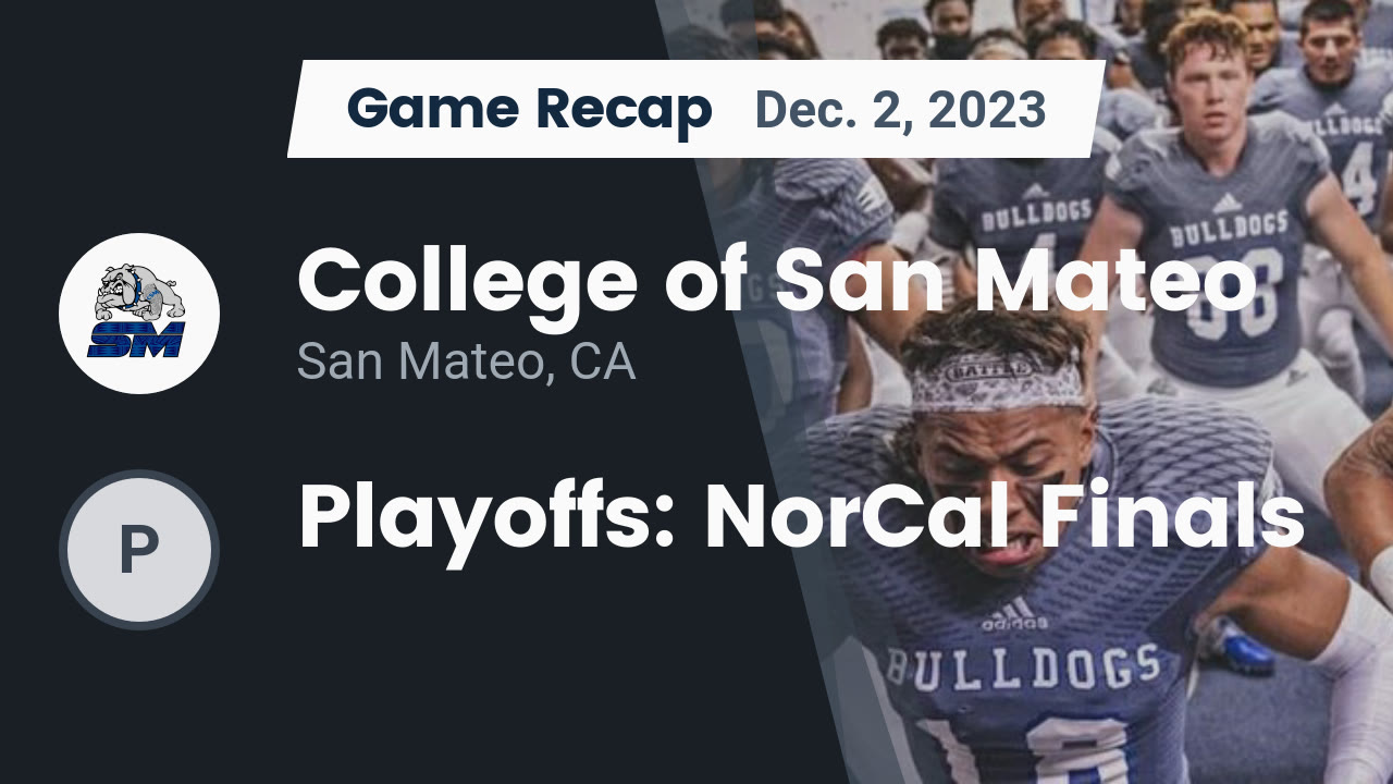 Recap: College of San Mateo vs. Playoffs: NorCal Finals 2023 - College ...