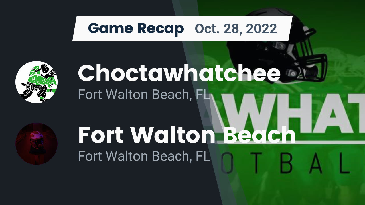 Videos - Choctawhatchee Indians (Fort Walton Beach, FL) Varsity Football