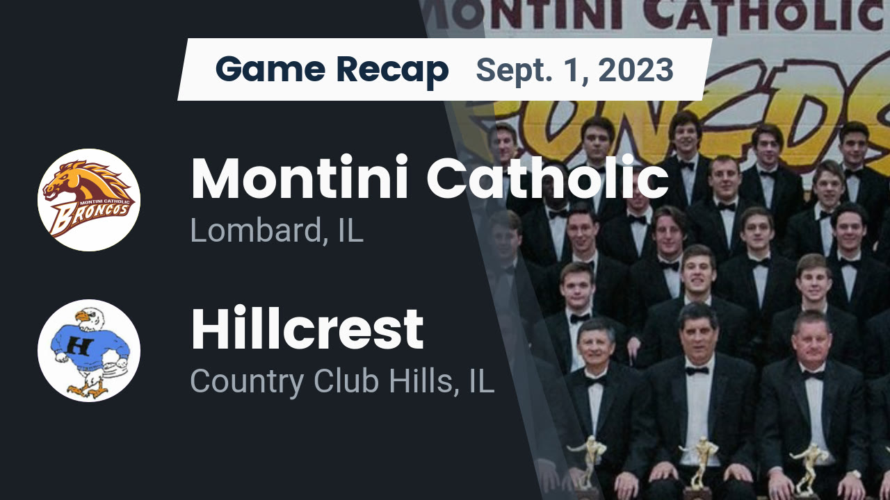 Montini Catholic (Lombard, IL) High School Sports - Football ...