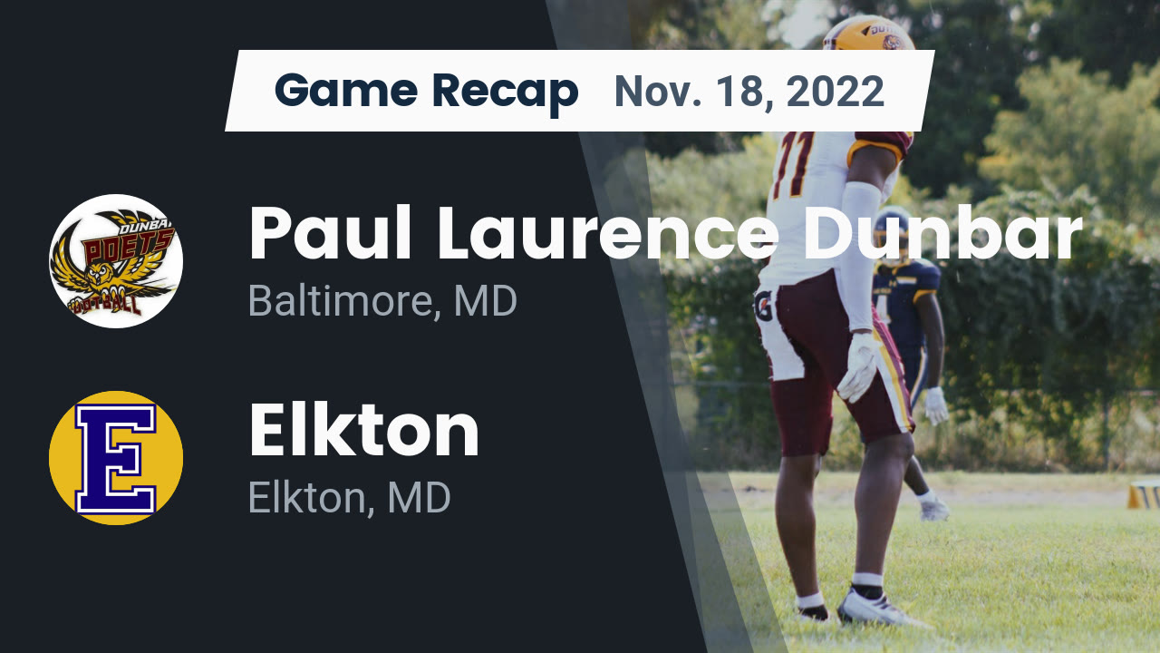 Dunbar (Baltimore, MD) High School Sports - Football, Basketball ...
