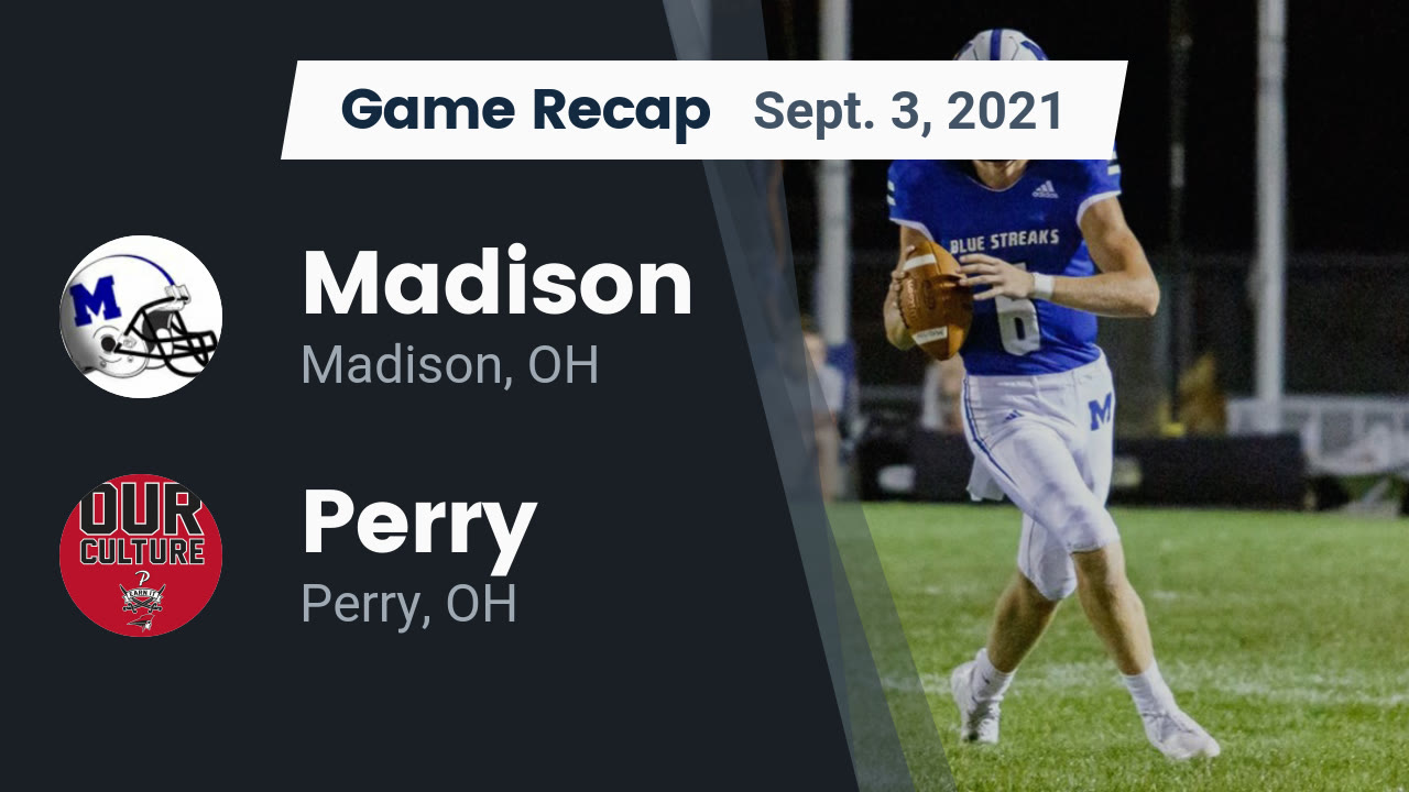 Recap: Madison vs. Perry 2021 - Madison High School highlights - Hudl