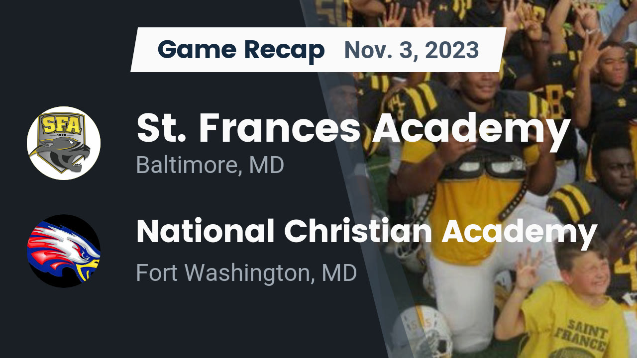 St frances academy football store