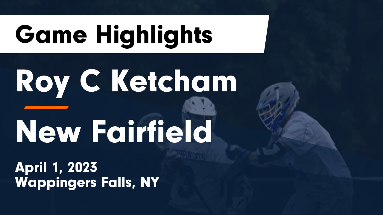 Roy C Ketcham vs New Fairfield Game Highlights - April 1, 2023 - Roy C ...