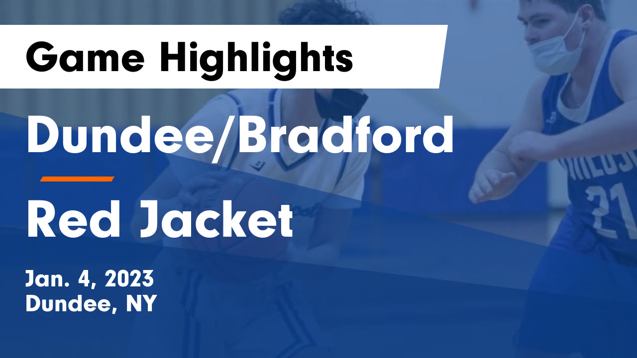 Dundee/Bradford vs Red Jacket Game Highlights - Jan. 4, 2023 - Dundee ...