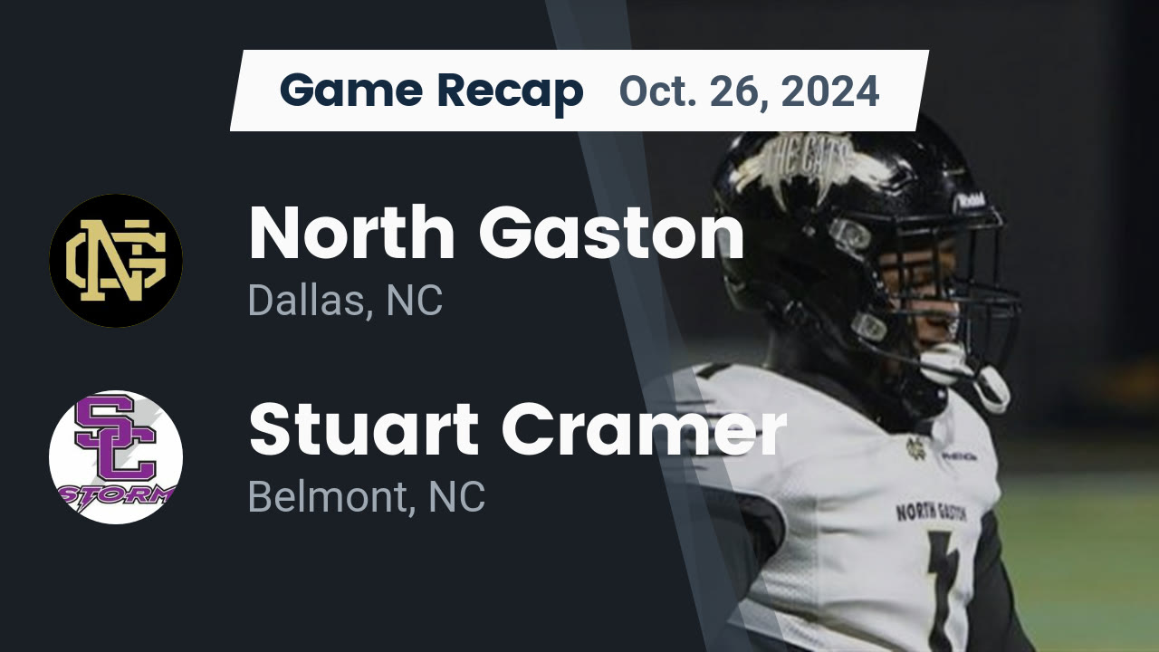 Recap: North Gaston vs. Stuart Cramer 2024 - North Gaston highlights - Hudl