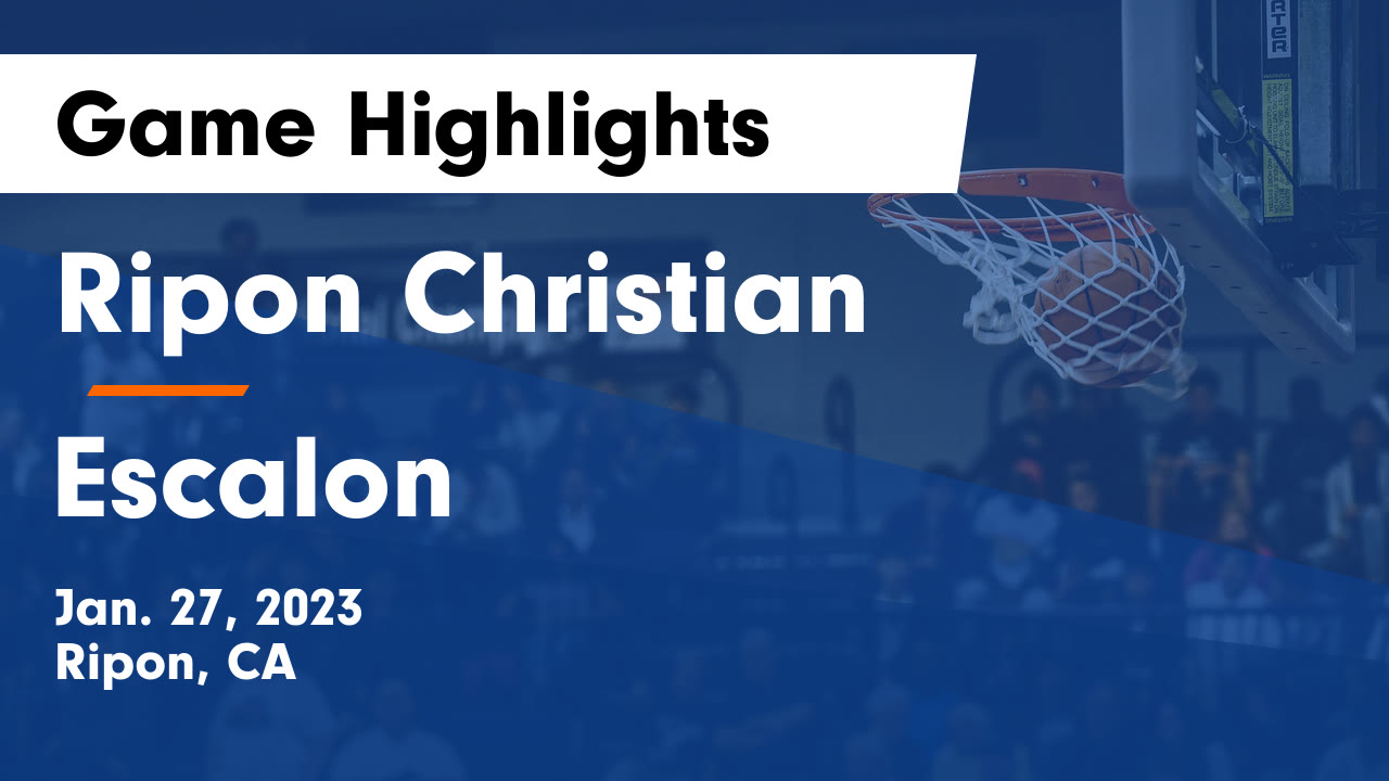 Ripon Christian (Ripon, CA) High School Sports - Football, Basketball ...