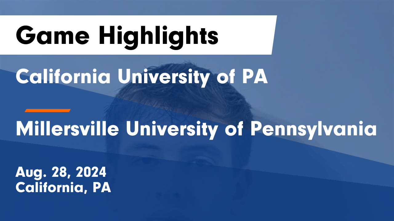 California University of PA vs Millersville University of Pennsylvania ...