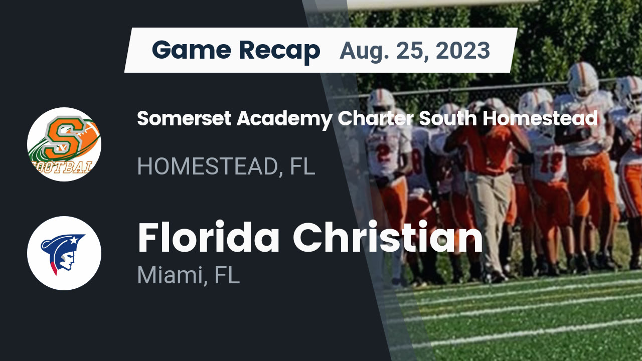 Somerset Academy South Homestead (Homestead, FL) Sports - Football ...