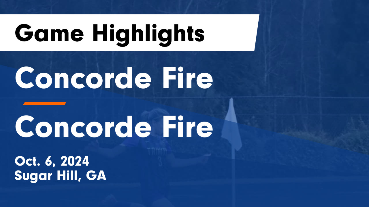 Concorde Fire vs Concorde Fire Game Highlights - Oct. 6, 2024 ...