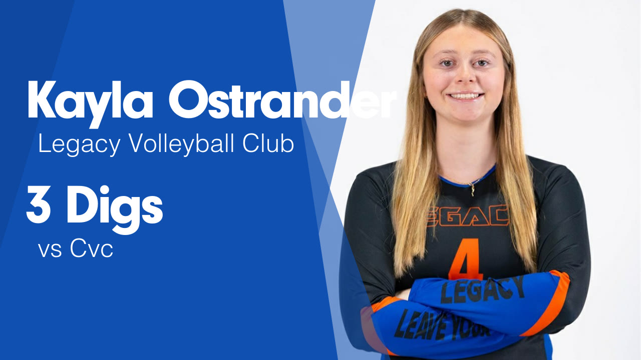 3 Digs vs Cvc - Kayla Ostrander highlights - Hudl