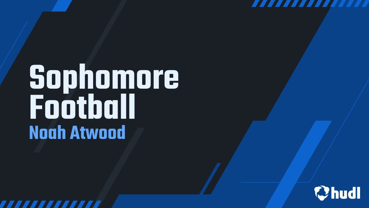 Sophomore Football - Noah Atwood highlights - Hudl