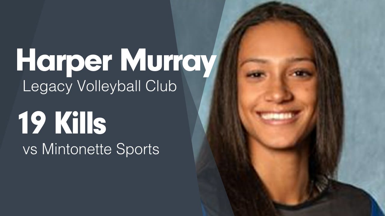 19 Kills vs Mintonette Sports - Harper Murray highlights - Hudl