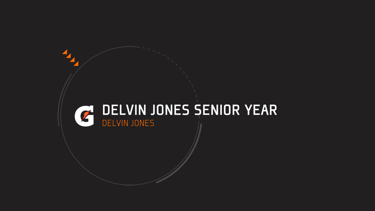 Delvin Jones Senior Year - Delvin Jones highlights - Hudl
