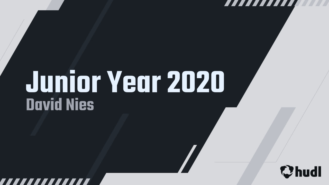 Junior Year 2020 - David Nies highlights - Hudl