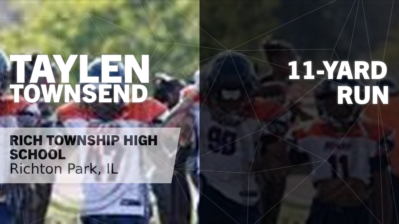 11-yard Run vs Joliet Central High - Taylen Townsend highlights - Hudl