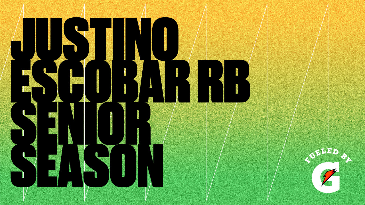 Justino Escobar RB Senior Season - Justino Escobar highlights - Hudl