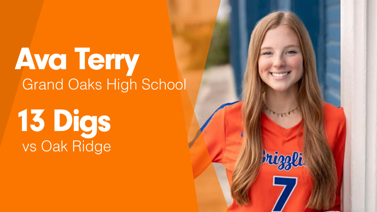 13 Digs vs Oak Ridge - Ava Terry highlights - Hudl