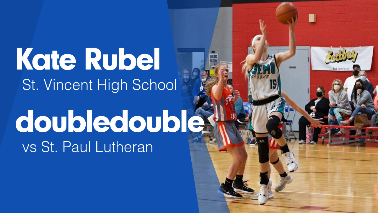 Double Double vs St. Paul Lutheran - Kate Rubel highlights - Hudl