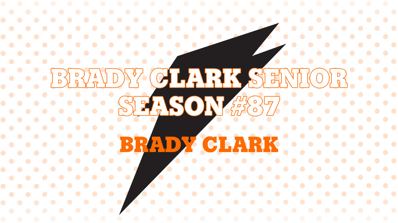 Brady Clark Senior Season #87 - Brady Clark highlights - Hudl