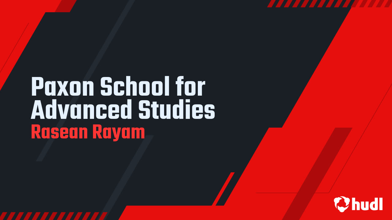Paxon School for Advanced Studies - Rasean Rayam highlights - Hudl
