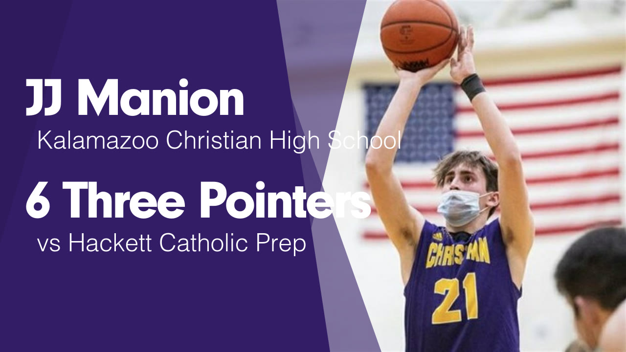 6 Three Pointers vs Hackett Catholic Prep - JJ Manion highlights - Hudl