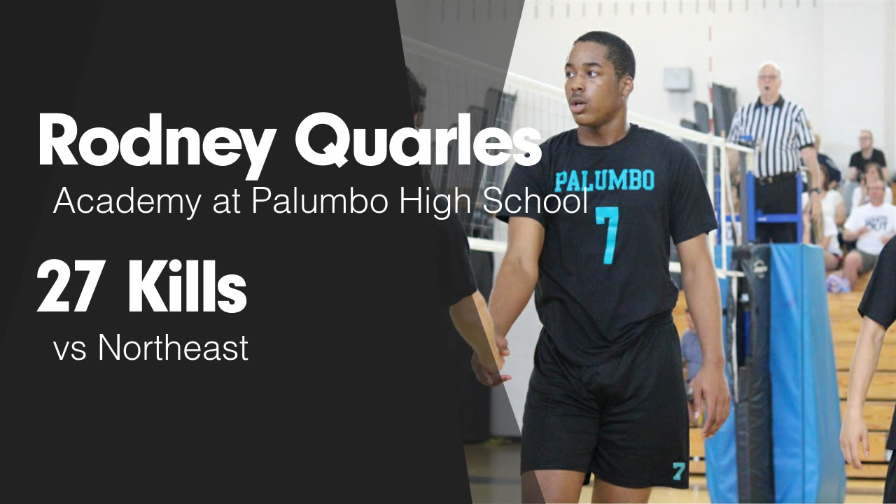 27 Kills vs Northeast - Rodney Quarles highlights - Hudl