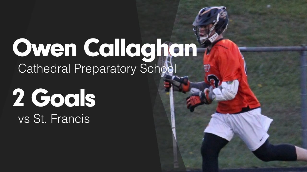 2 Goals vs St. Francis - Owen Callaghan highlights - Hudl