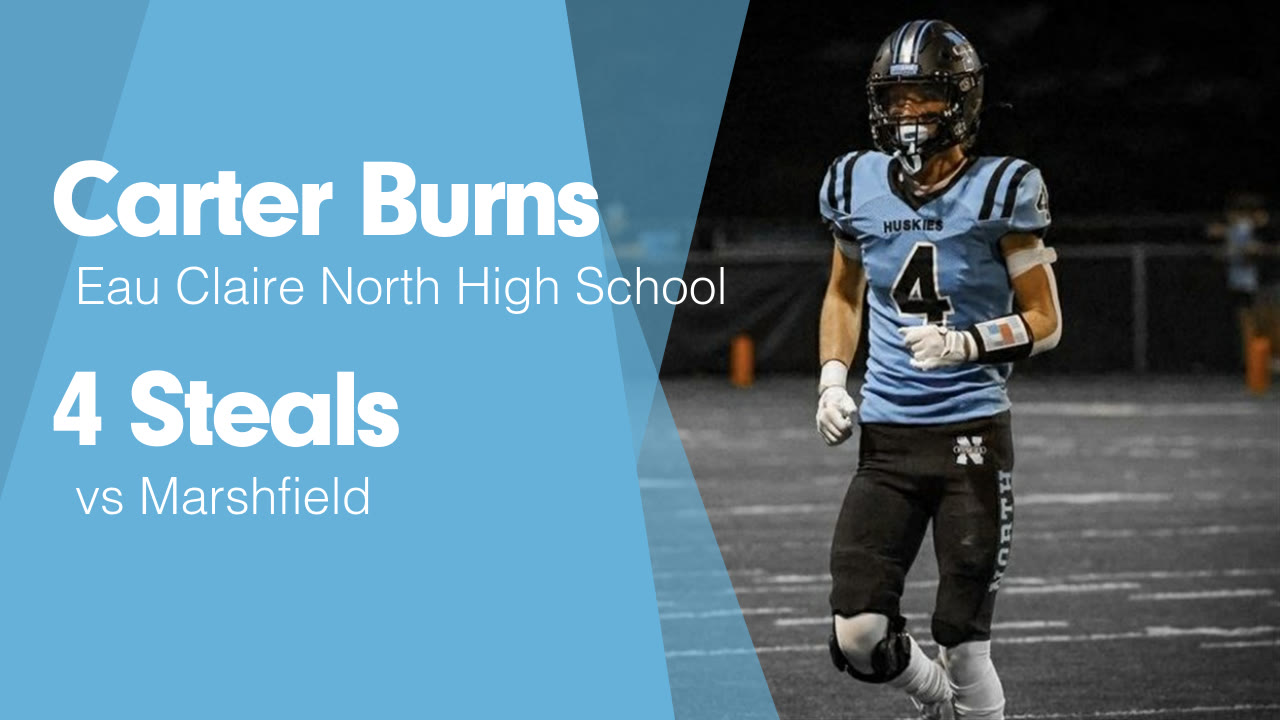 4 Steals vs Marshfield - Carter Burns highlights - Hudl