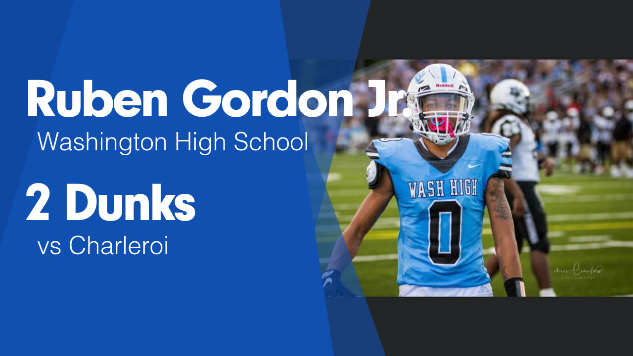 2 Dunks vs Charleroi - Ruben Gordon Jr. highlights - Hudl