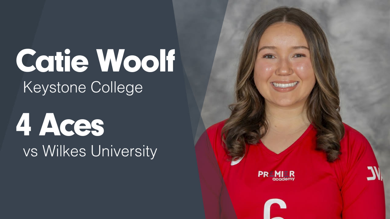 4 Aces vs Wilkes University - Catie Woolf highlights - Hudl