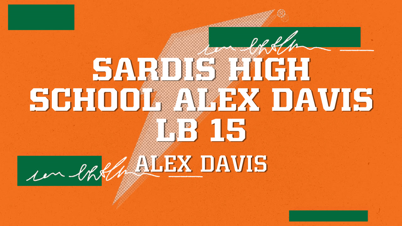 Sardis High School Alex Davis LB 15 - Alex Davis highlights - Hudl