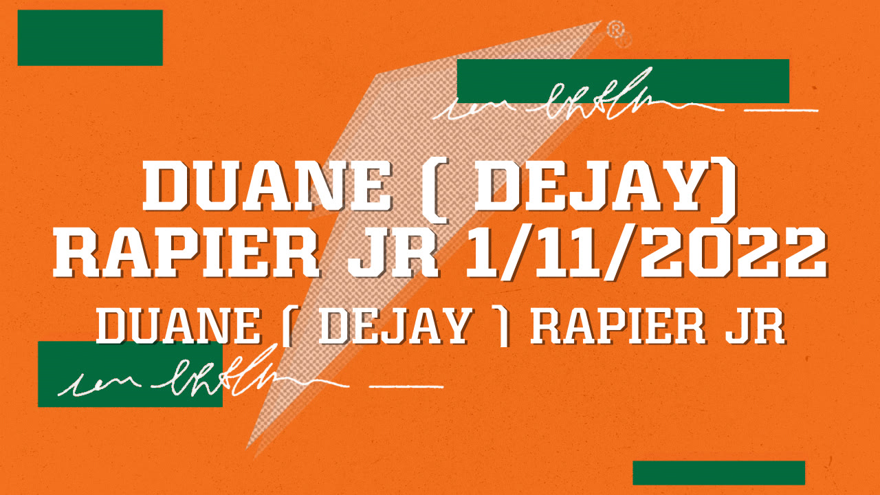 Duane ( DeJay) Rapier Jr 1/11/2022 - Duane Rapier highlights - Hudl