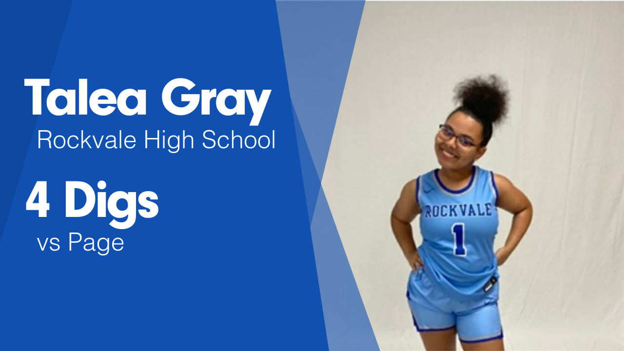 4 Digs vs Page - Talea Gray highlights - Hudl