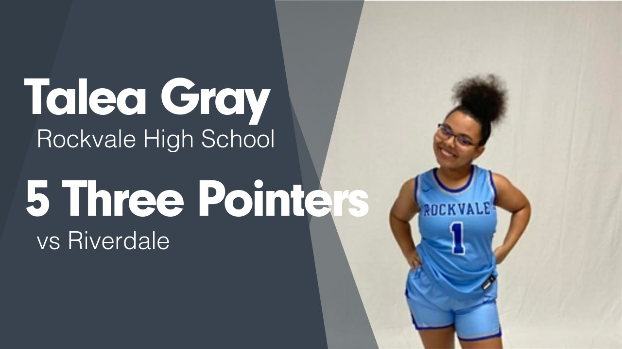 5 Three Pointers vs Riverdale - Talea Gray highlights - Hudl
