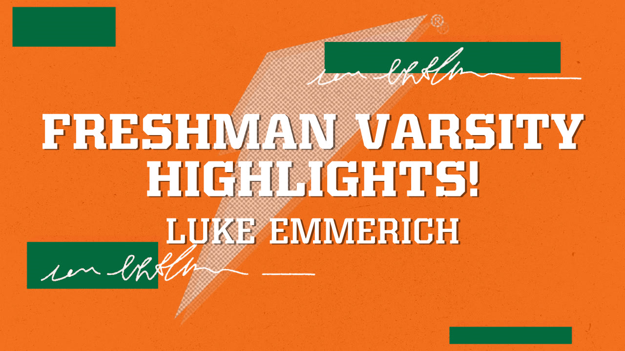 Freshman Varsity Highlights! - Luke Emmerich highlights - Hudl
