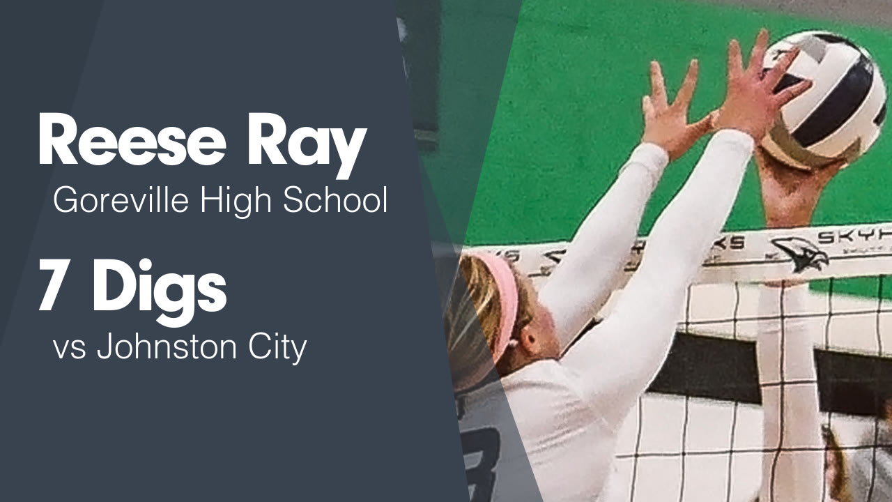 7 Digs vs Johnston City - Reese Ray highlights - Hudl