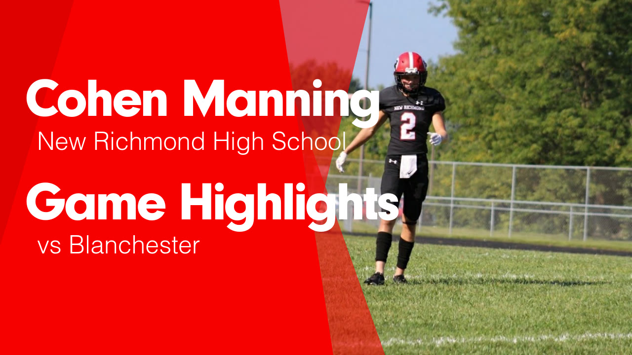 Game Highlights vs Blanchester - Cohen Manning highlights - Hudl