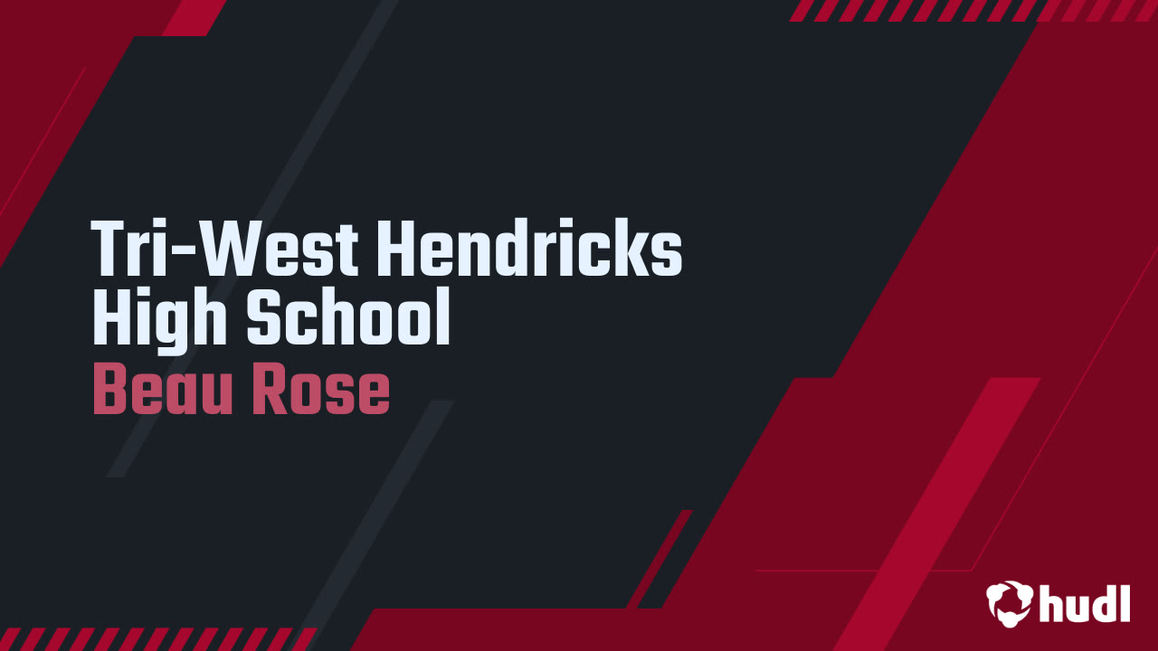 Tri-West Hendricks High School - Beau Rose highlights - Hudl