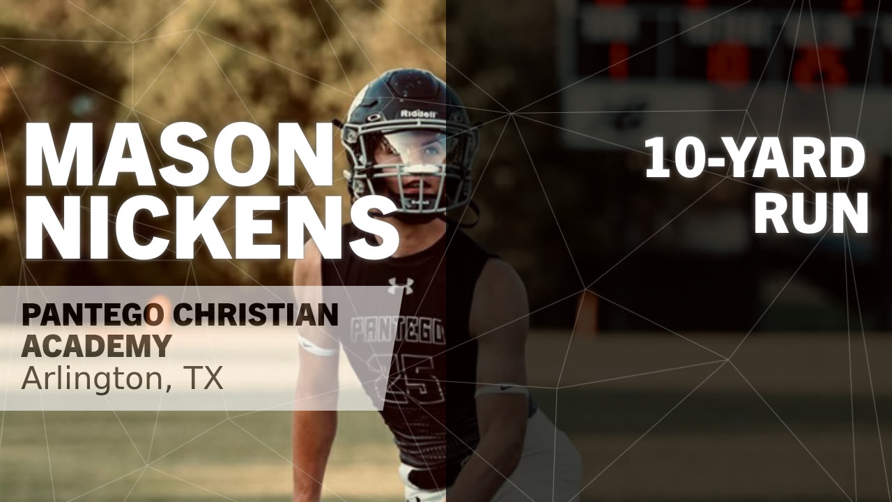 10-yard Run vs Shelton - Mason Nickens highlights - Hudl