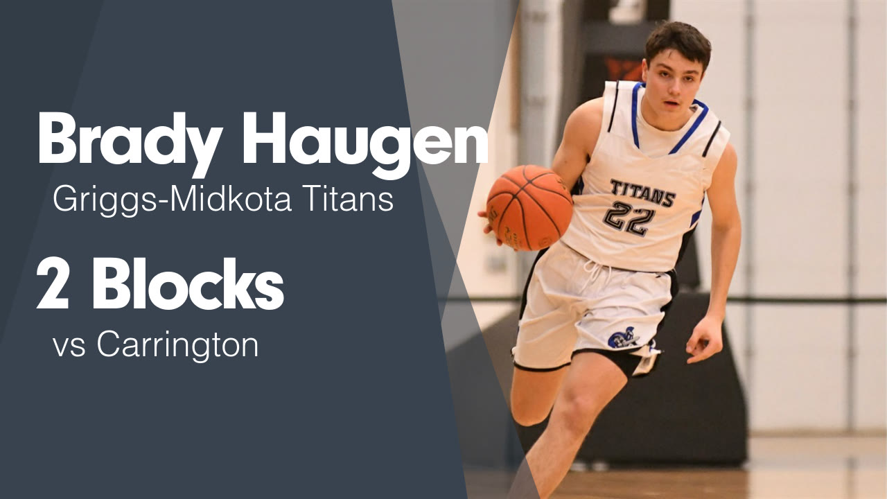 2 Blocks vs Carrington - Brady Haugen highlights - Hudl