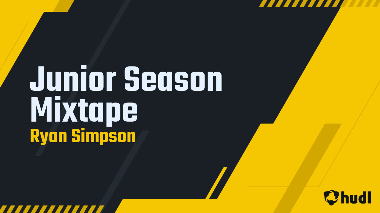 Junior Season Mixtape - Ryan Simpson highlights - Hudl