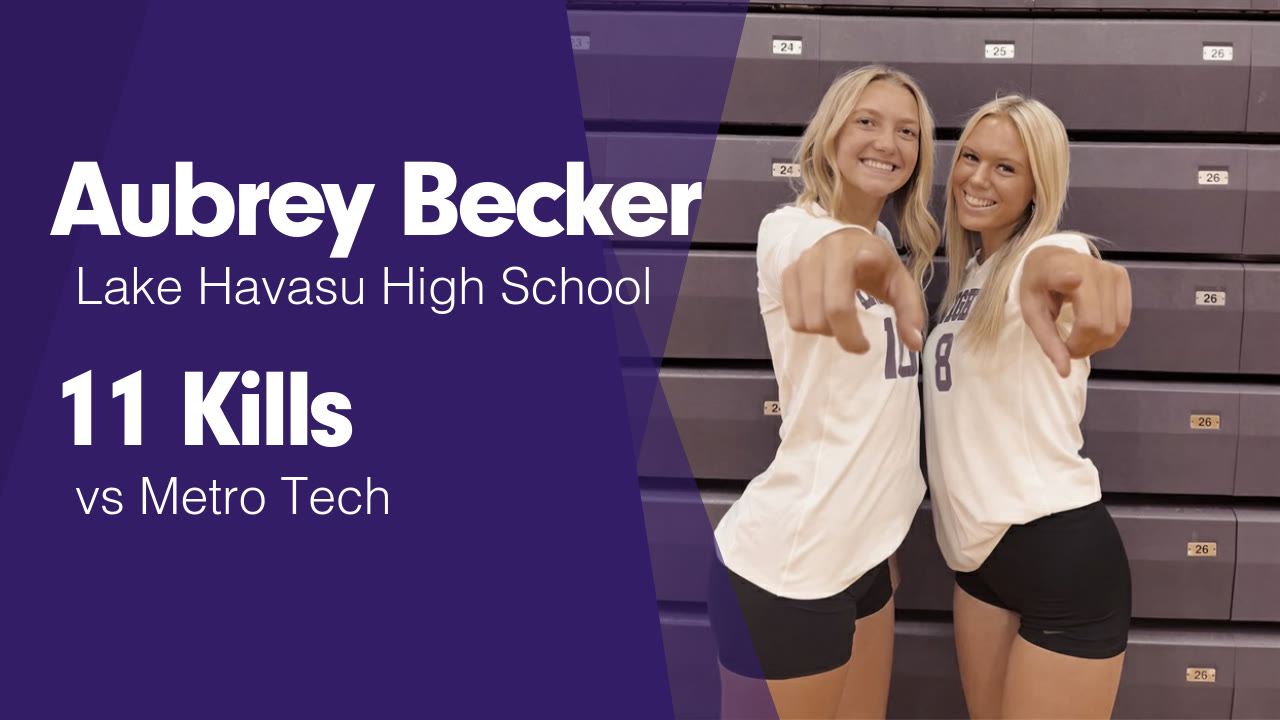 11 Kills vs Metro Tech - Aubrey Becker highlights - Hudl