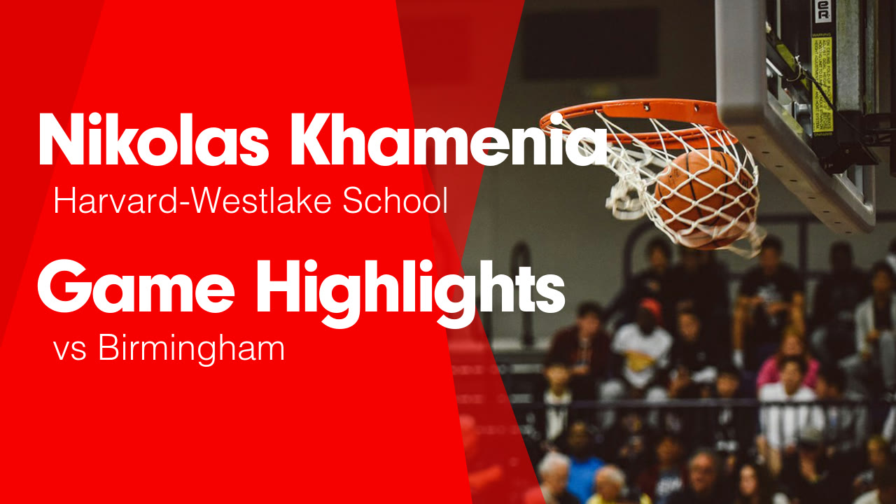 Game Highlights vs Birmingham - Nikolas Khamenia highlights - Hudl