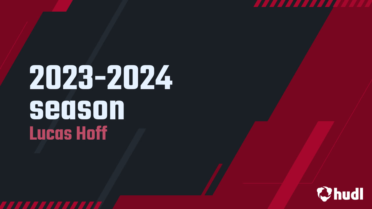 2023-2024 season - Lucas Hoff highlights - Hudl