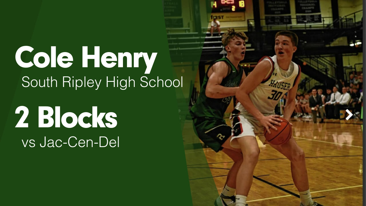 2 Blocks vs Jac-Cen-Del - Cole Henry highlights - Hudl