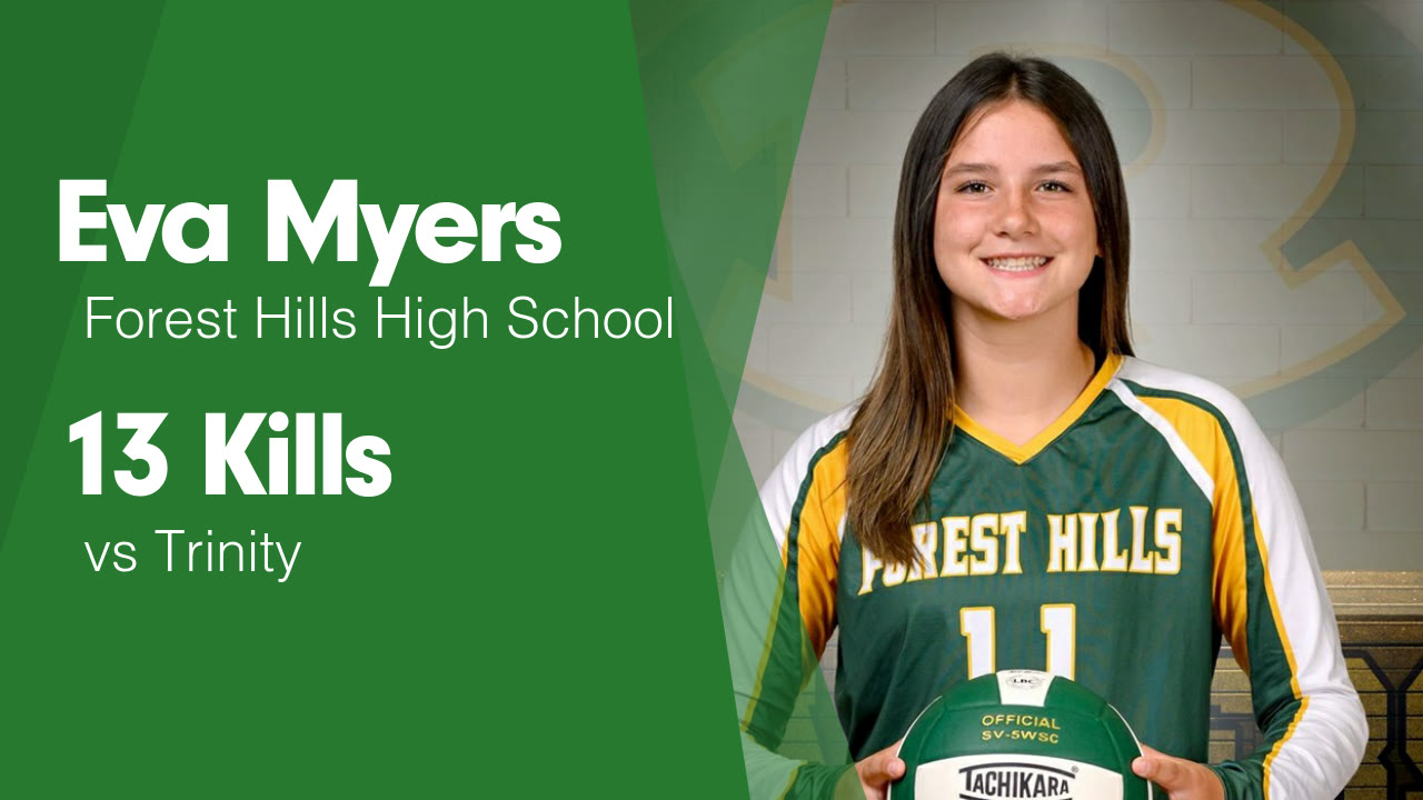 13 Kills vs Trinity - Eva Myers highlights - Hudl