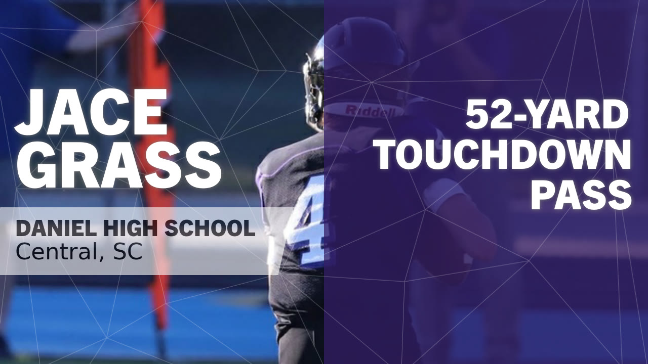 52-yard Touchdown Pass vs Southside Christian - Jace Grass highlights ...